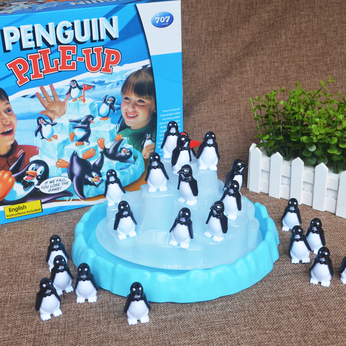 Buy Tabletop game Penguin Pile-up Toys children Puzzle Toys Super fun ...