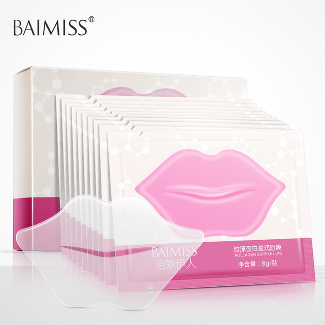 Buy Baimiss 10 pieces of lip membrane paste to reduce the lip line to ...