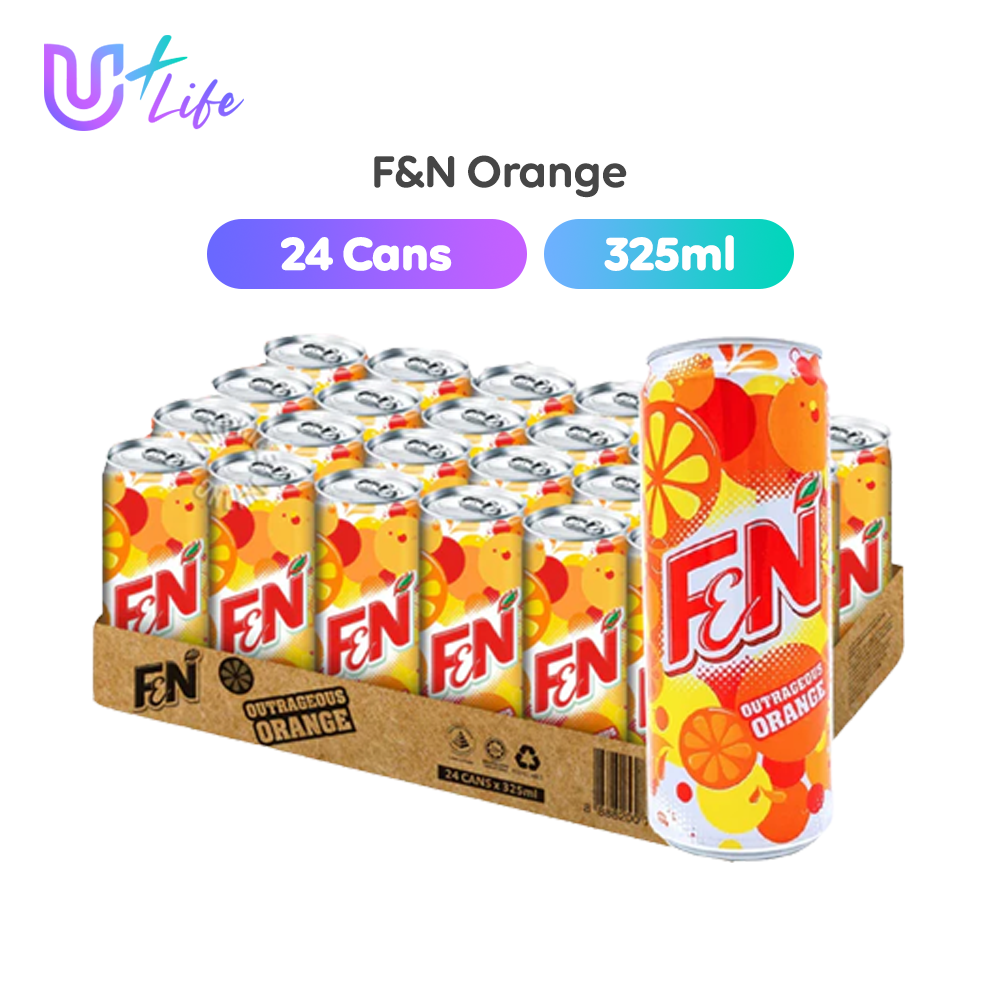 Buy 【Local Ready Stock!!!】F&N Orange 24 Cans (325ml) [Min. 6 Months ...