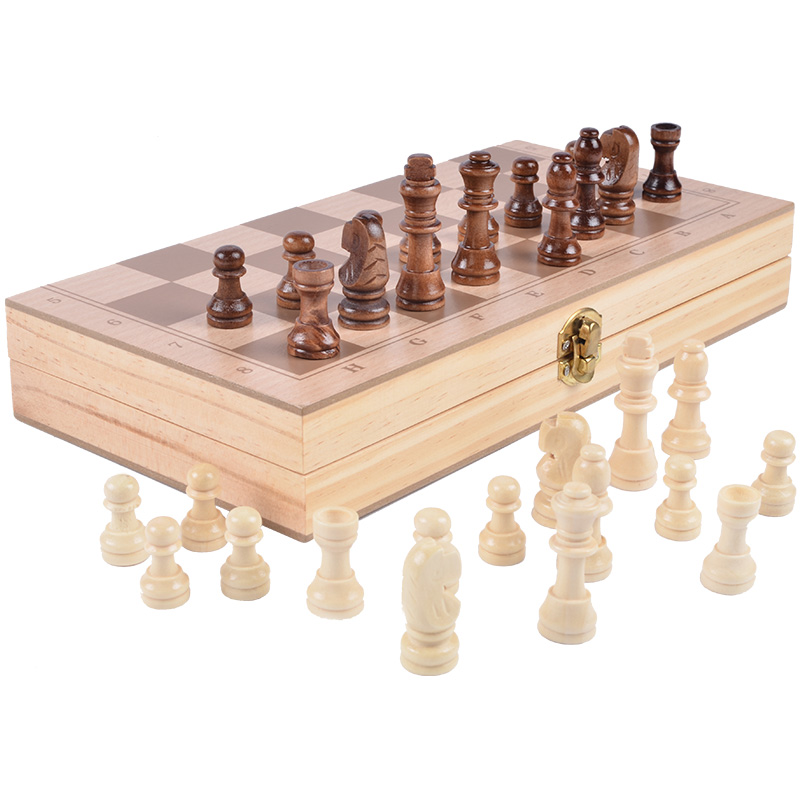 Buy Chess and chess backgammon wooden toy children education toy WB0077 ...