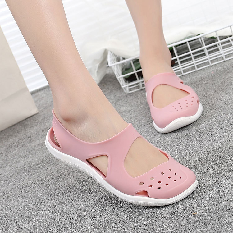 Buy 2021 the new 100-pack Non-Slip soft bottom Baotou beach Sandals ...