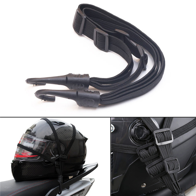 Buy Motorcycle Helmet Luggage Rope Strength Retractable Elastic Strap ...