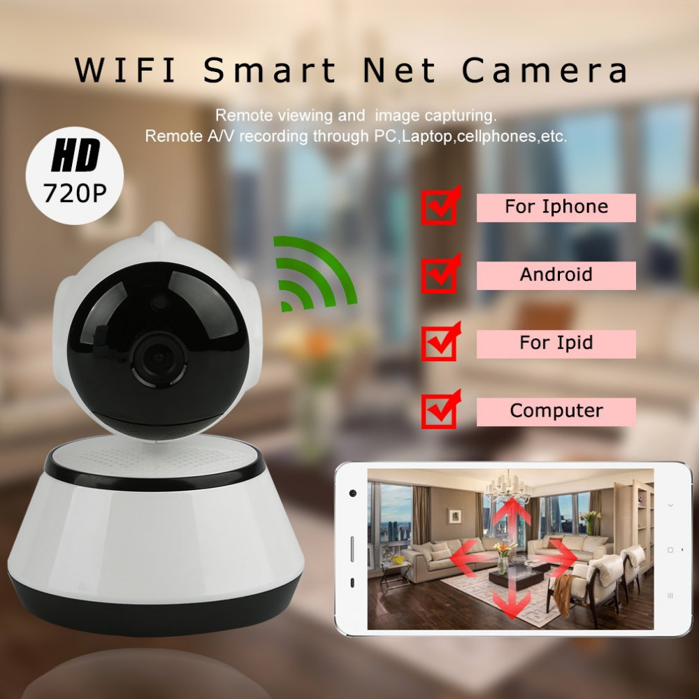 Buy V380 HD 720P IP Camera WiFi Wireless Smart Security Camera Micro SD ...