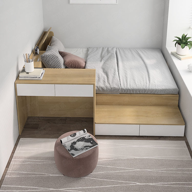 Buy Custom bedroom combination multi-purpose storage high box tatami ...