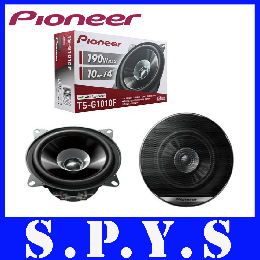 Buy Pioneer TS-G1010F Car Audio Speakers. 10cm. 190 Watts Max Power ...