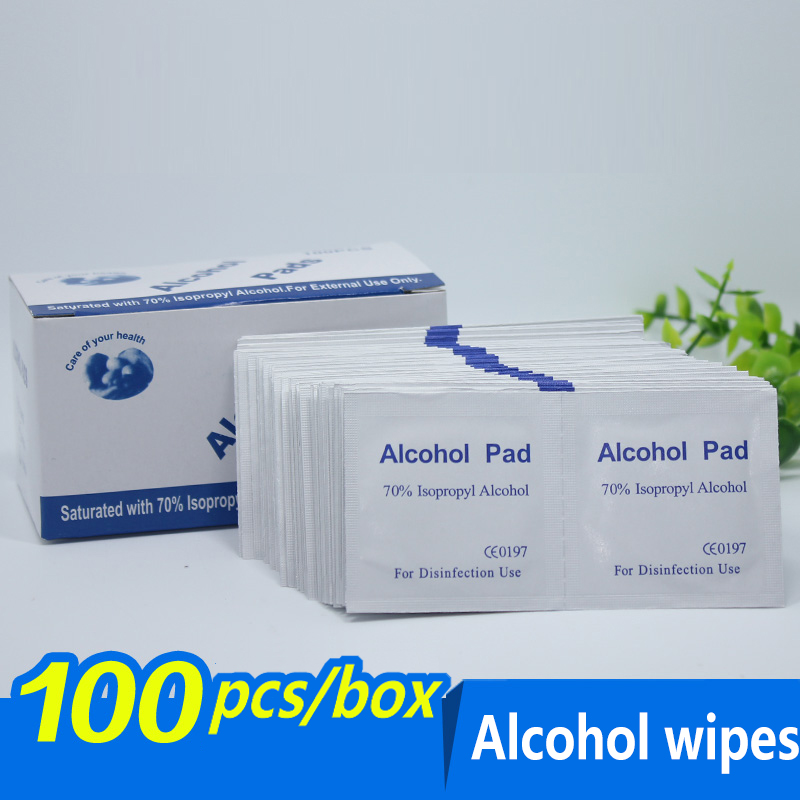 Buy 100pcs/lot , traveling outdoor disposable alcohol sterilized cotton ...