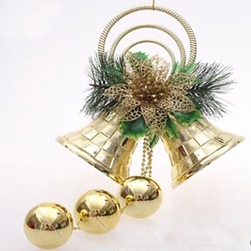 Buy 10cm Christmas Double Bell Tree Hanging Decoration on ezbuy SG