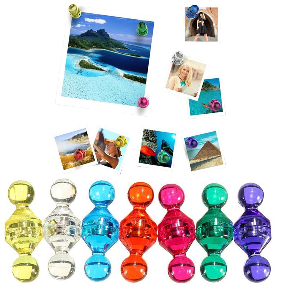 Buy Multifunctional Push Pin Magnets 60 Assorted Color Strong Magnetic ...