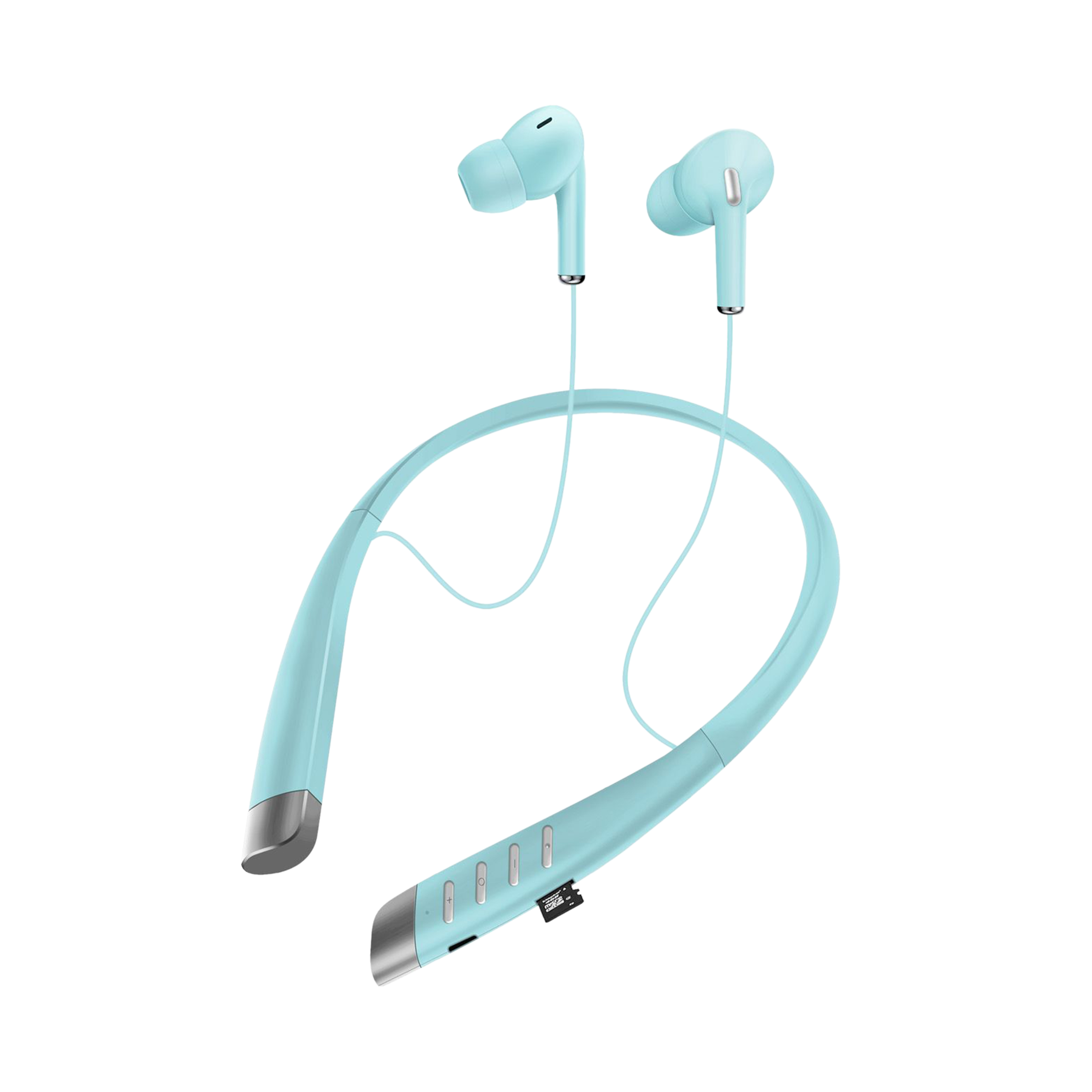 Buy AKZ-T62 Wireless Bluetooth 5.0 Headset 24hrs Long Time Play HIFI ...