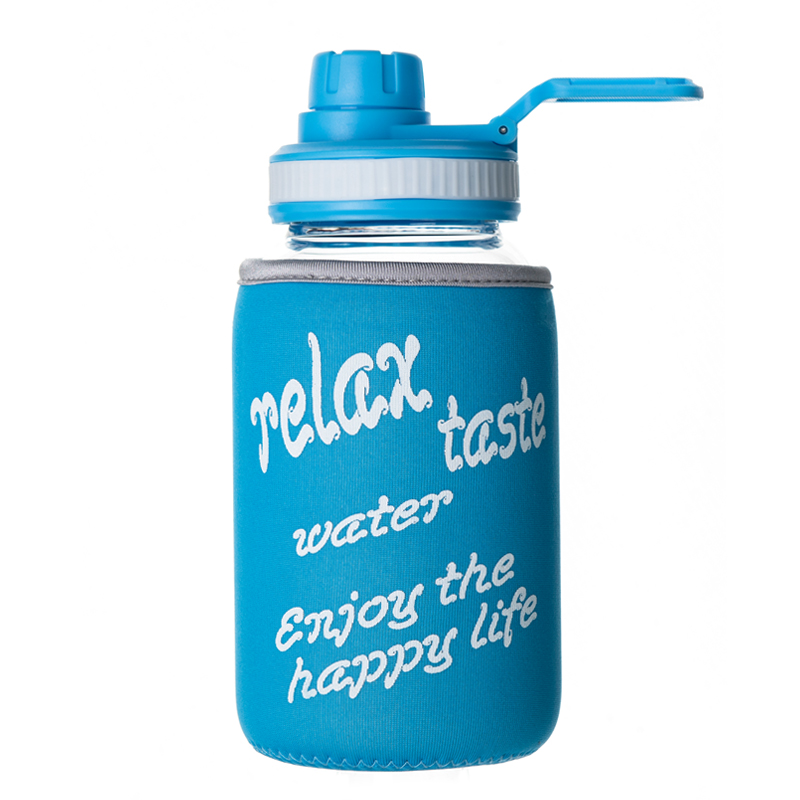 Buy Creative Glass Water cup portable large capacity 1000ml filter ...