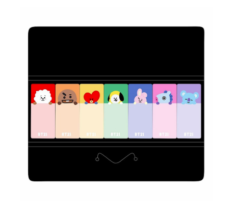 Buy 1pcs BTS BT21 Blackpink Cute Sticky Notes Memo Pad Stickers ...