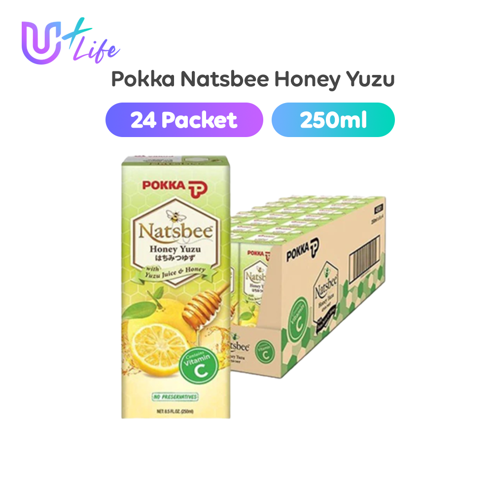 Buy 【Local Ready Stock!!!】Pokka Natsbee Honey Yuzu 24 Packets (250ml ...