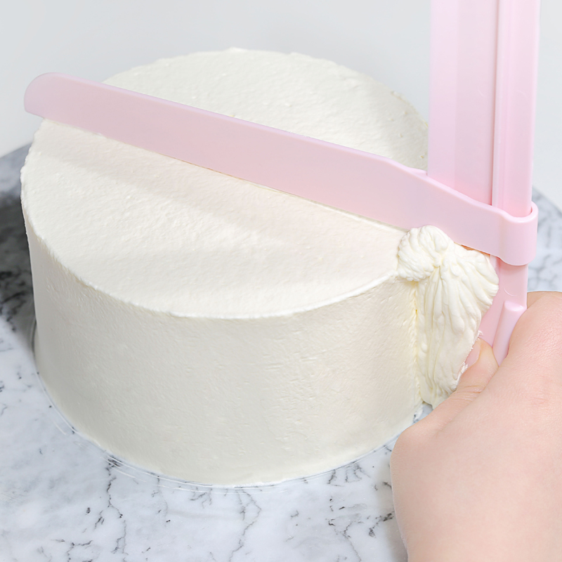 Buy Adjustable height cake trowel Cream butter cream scraping plate ...
