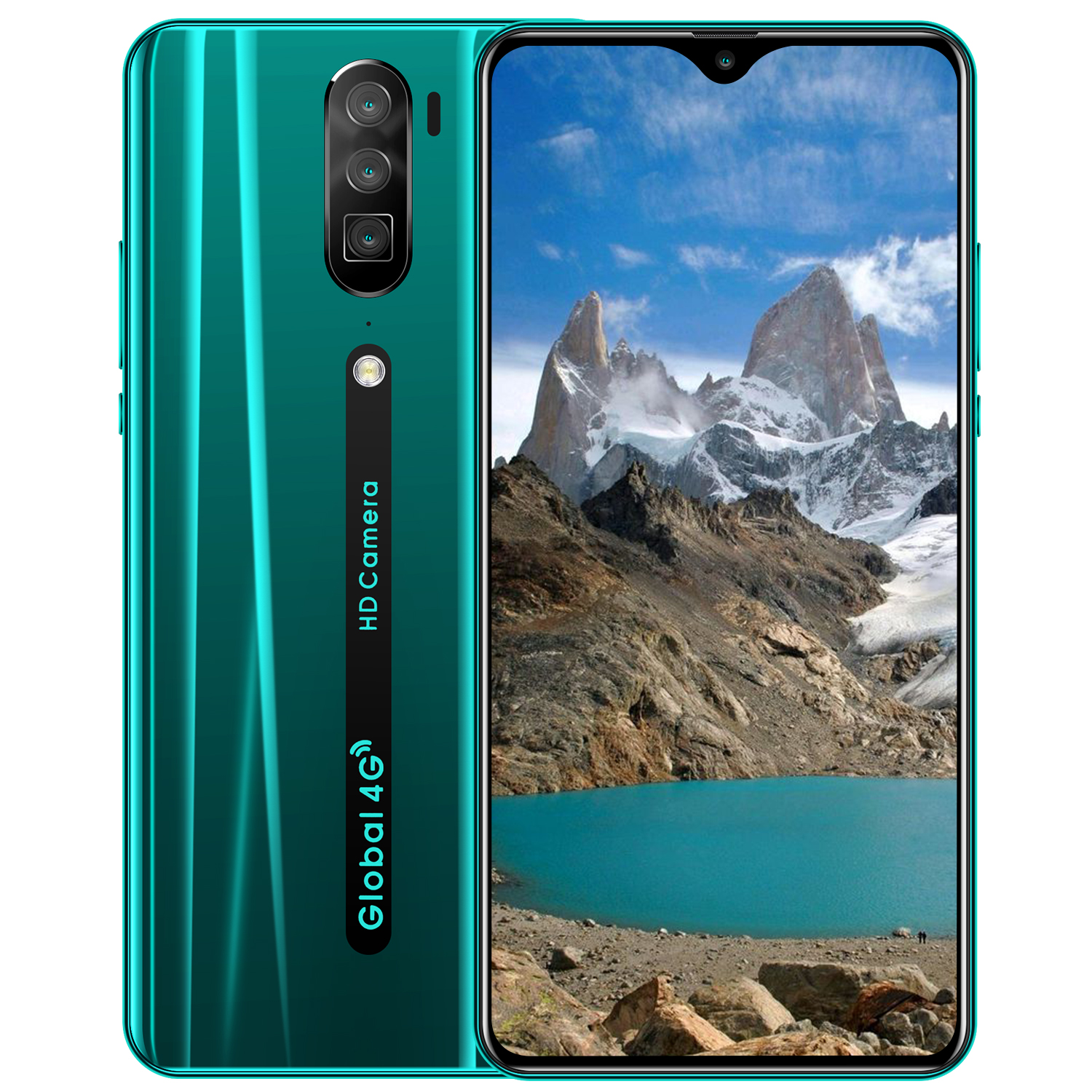 Buy RINO Mobile Phone 6.3-inch Eurasian version RAM 8G/128G ROM 4G ...