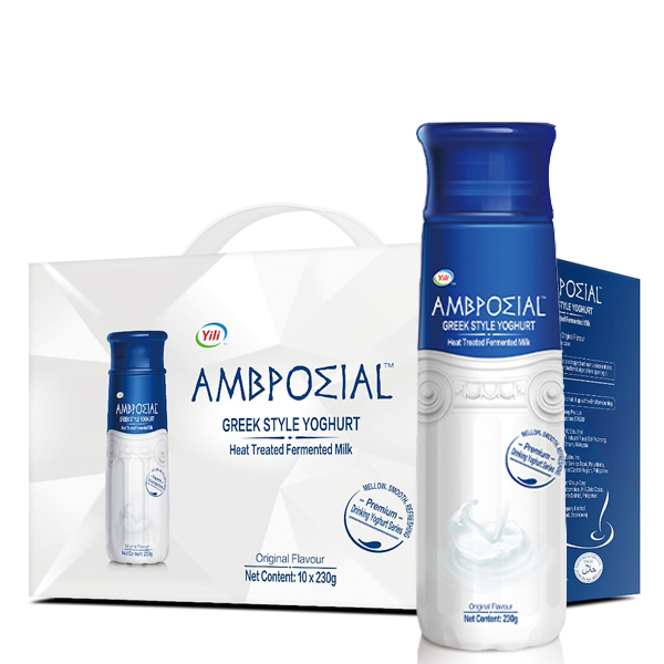 Buy [Carton Sale - 10 x 230g] Yili Ambrosial Greek Style Flavoured ...