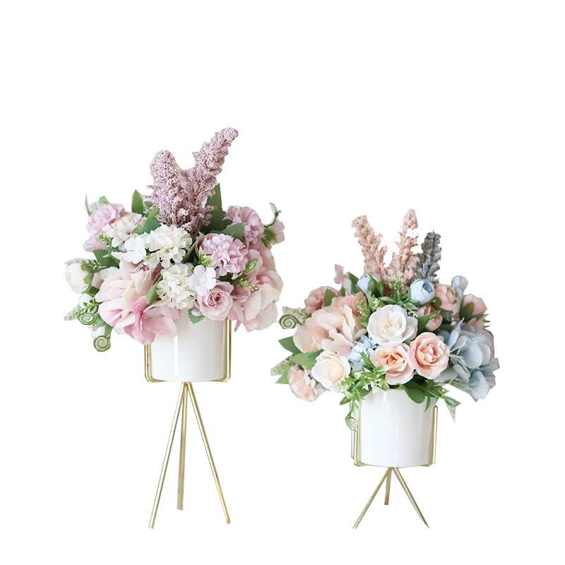 Buy INS small Fresh simulation flower Nordic Home living room desktop ...