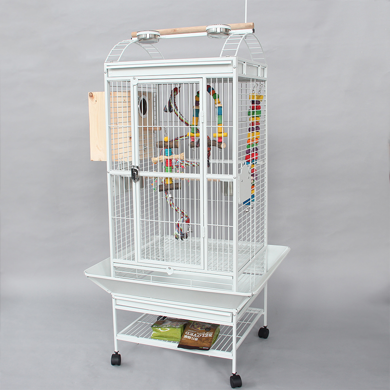Buy Beloved new home luxury parrot cage Extra large breeding cage metal ...
