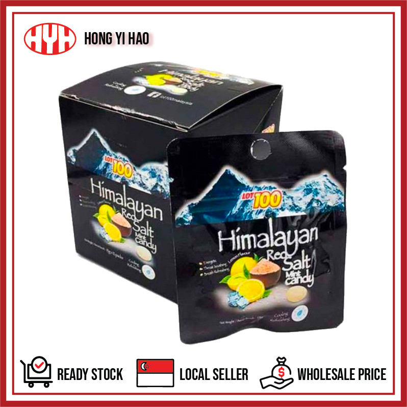 Buy Lot 100 Himalayan Red Salt Mint Candy (12x15g) on ezbuy SG