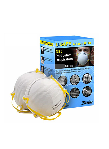 Buy N95 Disposable Mask Particulate Respirators | Box of 20 | CE 0086 ...