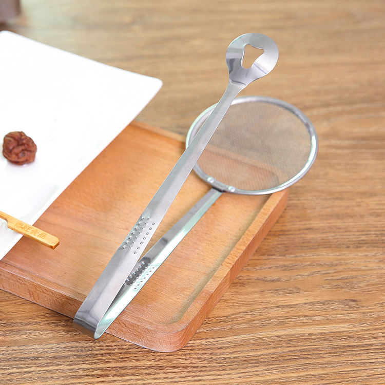 Buy Stainless steel oil spill clamp, fried oil clip, oil spill spoon ...