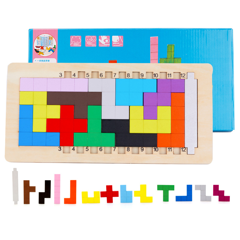 Buy Block Puzzle Children's puzzle science and education toys exercise ...
