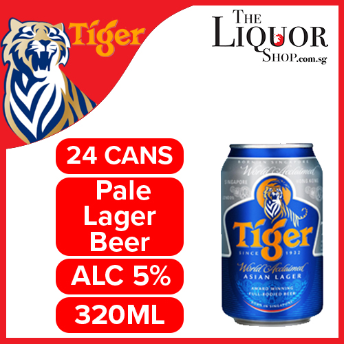 Buy Tiger Beer 24x320ml (July 2020) on ezbuy SG