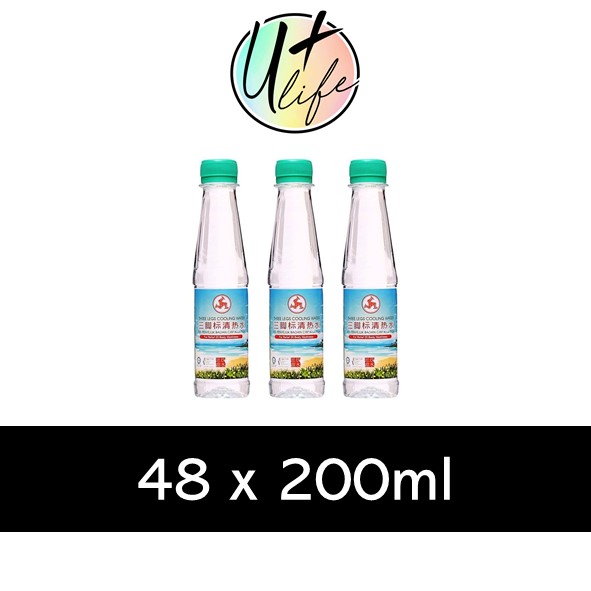 Buy Three Legs Cooling Water 48 bottles (200ml) [Min. 6 Months Expiry ...