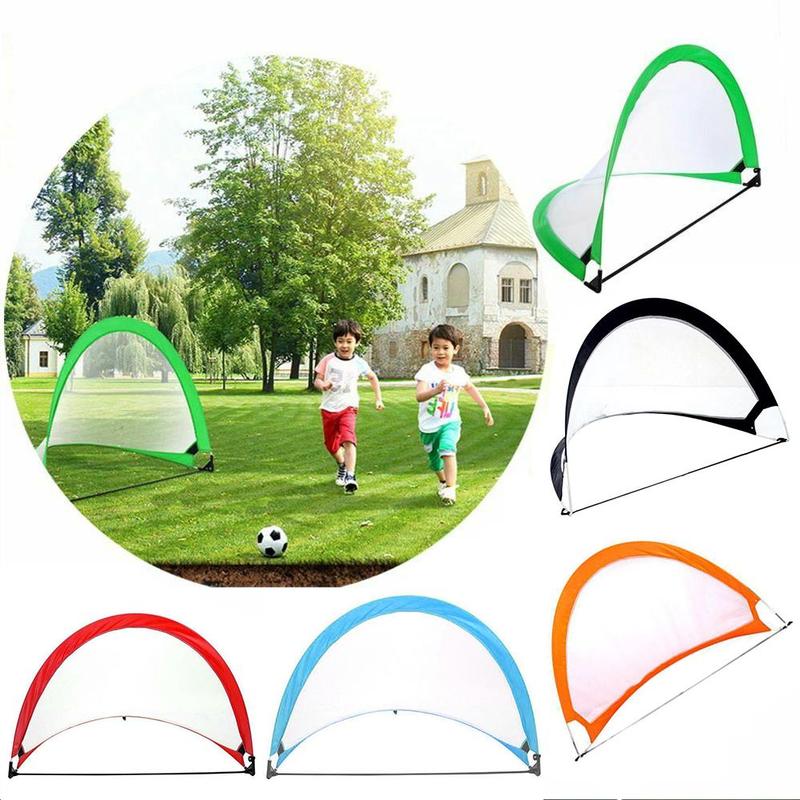 Buy Soccer Football Goal Net Foldable Training Goal Net Tent for Kids ...