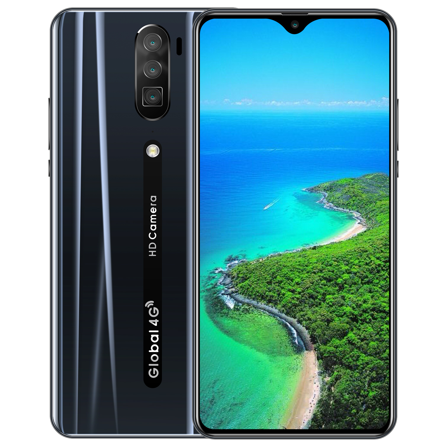 Buy RINO Mobile Phone 6.3-inch Eurasian version RAM 3G/64G ROM 4G ...