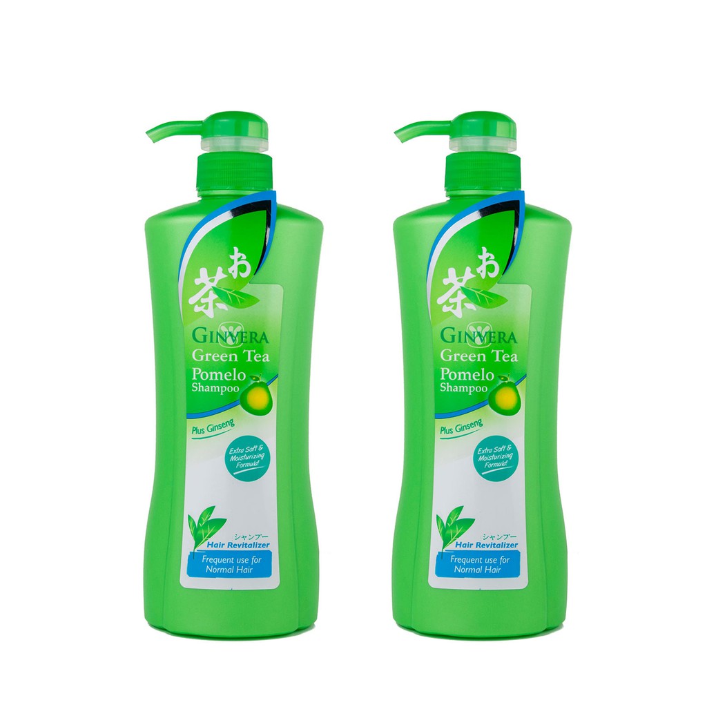 Buy Ginvera Green Tea Pomelo Shampoo 750g x 2 on ezbuy SG