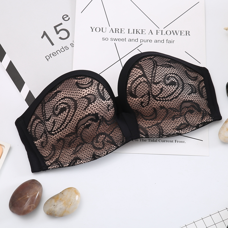 Buy Strapless bra strapless bra miracle a word shoulder underwear ...