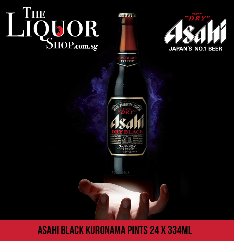Buy [SG] - [334ml x 24 SUPER DRY ASAHI DRY BLACK BOTTLE] on ezbuy SG