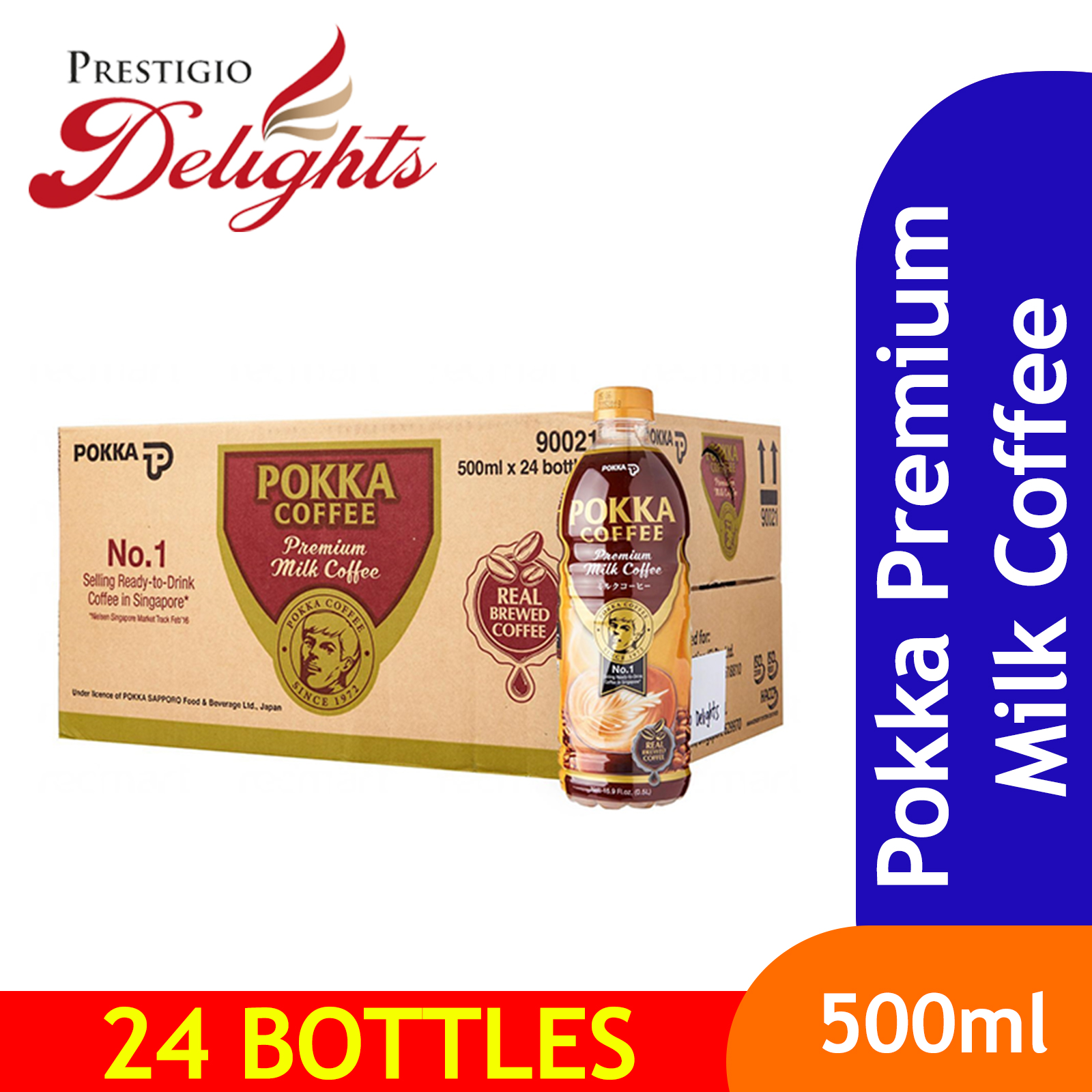 Buy Pokka Premium Drinks 500ml x 24 bottles Carton Deal on ezbuy SG