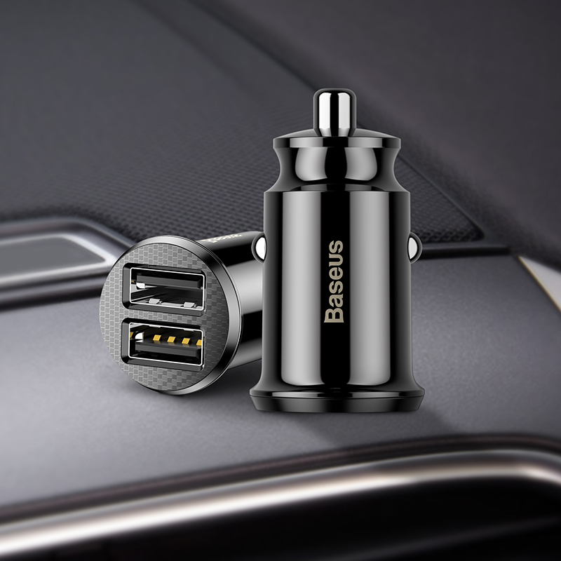 Buy Mini USB Car Charger For Mobile Phone Tablet GPS 3.1A Fast Charger ...