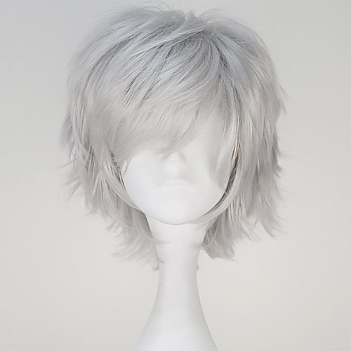 Buy Cosplay Wigs Tokyo Ghoul Ken Kaneki Silver Anime Cosplay Wigs 12 ...