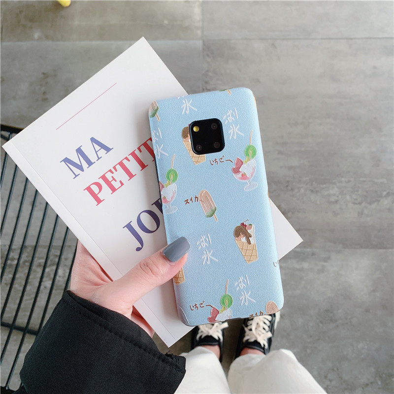 Buy Summer Matcha flavor ice cream mobile phone case for iPhone XS max ...