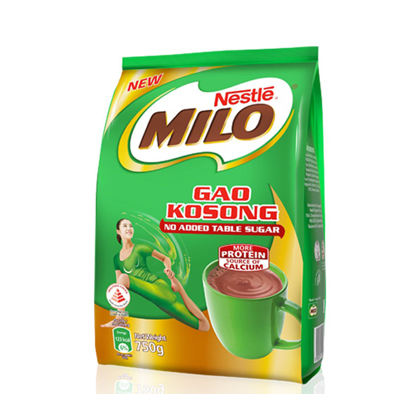 Buy [Single Pack] Milo Instant Chocolate Malt Drink Powder - Gao Kosong ...