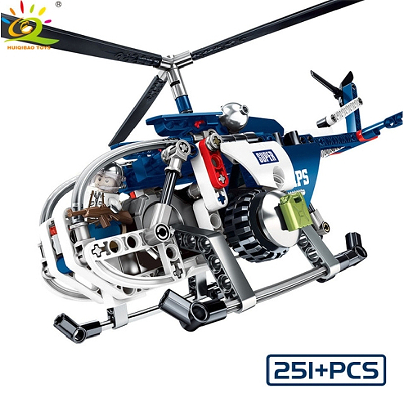 Buy lego TOYS 251pcs Military Technic Helicopter Building Blocks For ...