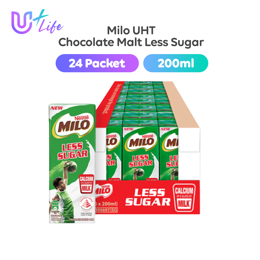 Buy 【Local Ready Stock!!!】Milo UHT Chocolate Malt 24 Packets - Less ...