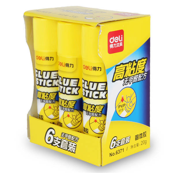 Buy Deli 6pcs Solid glue, children glue sticks，20g sticks sticky strong ...